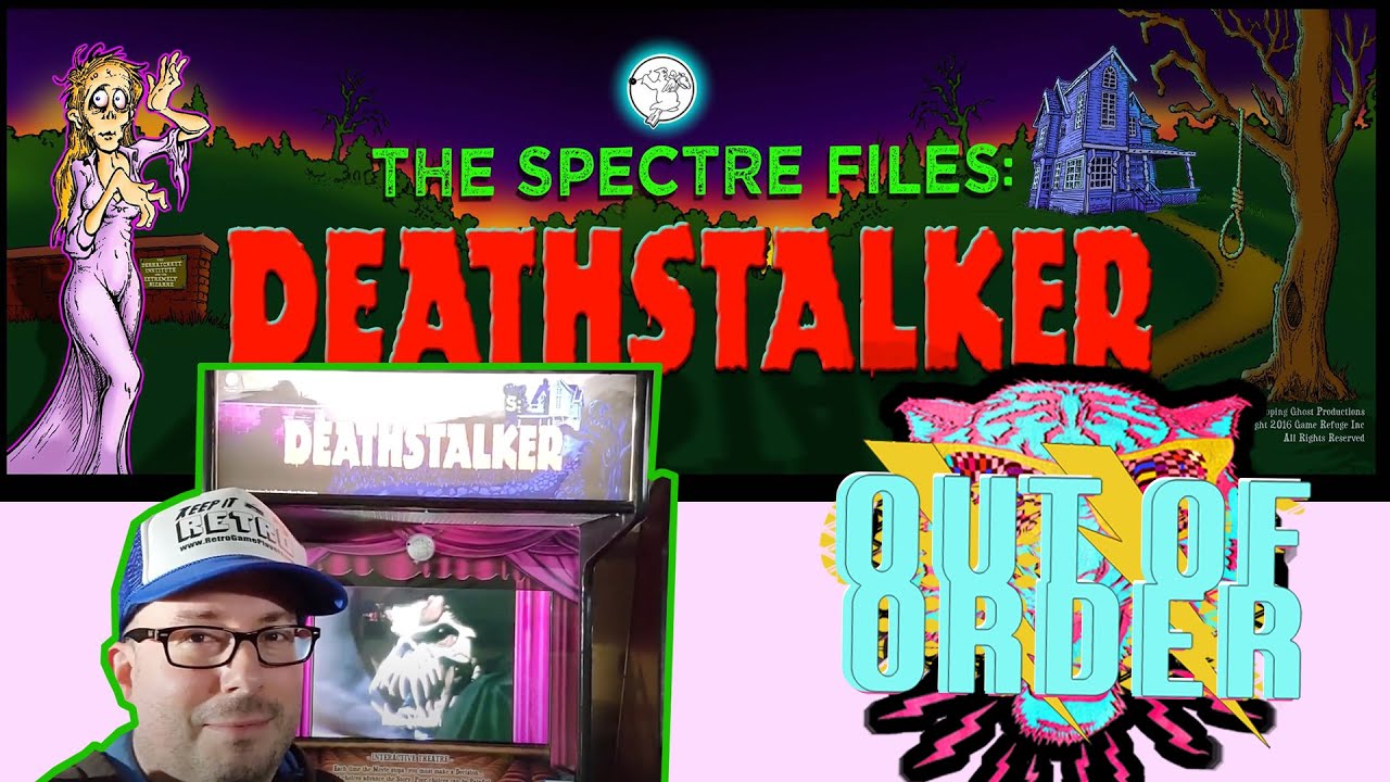 The Spectre Files: Deathstalker - Arcade Game (Out of Order) Retro Game ...