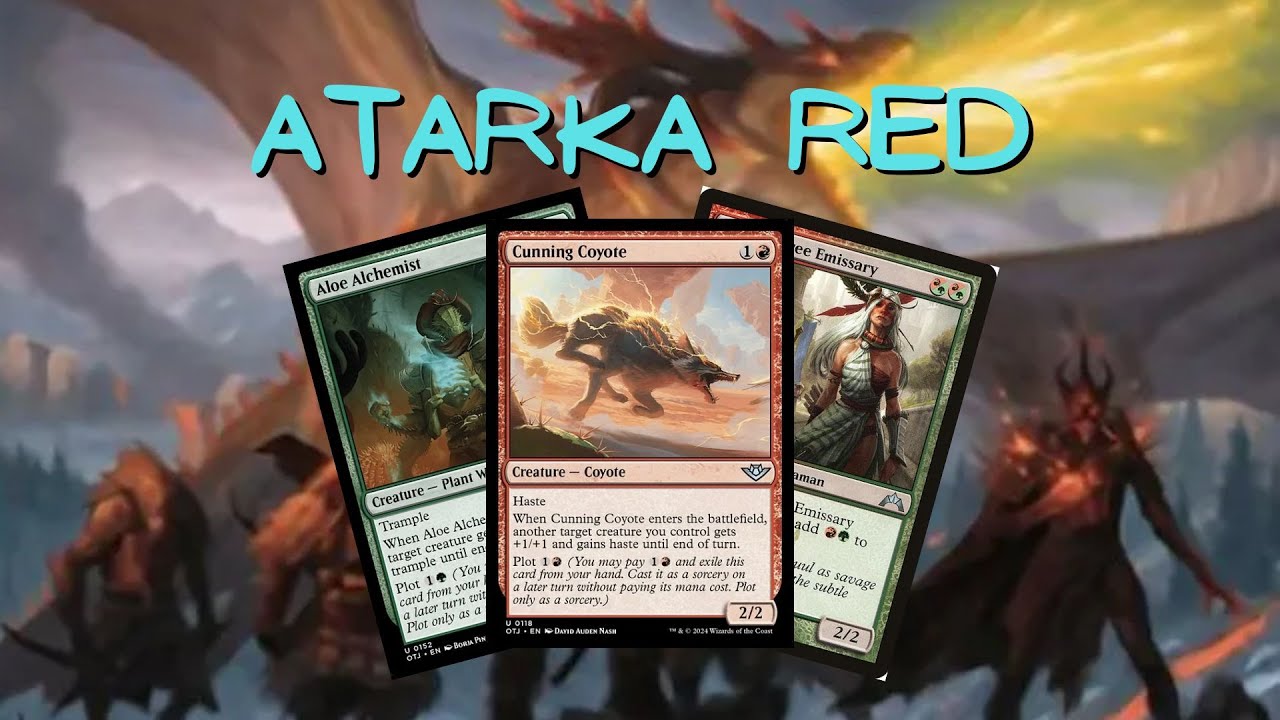 Atarka Red | Magic The Gathering | Thunders Junction | MTG Pioneer ...