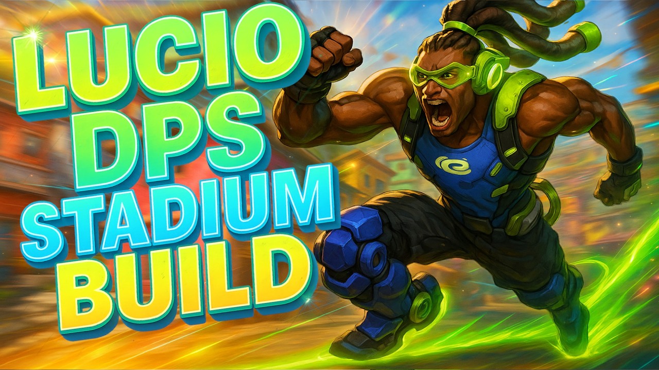 Lucio DPS build | Overwatch 2 Stadium One Clip Build - YouTube
