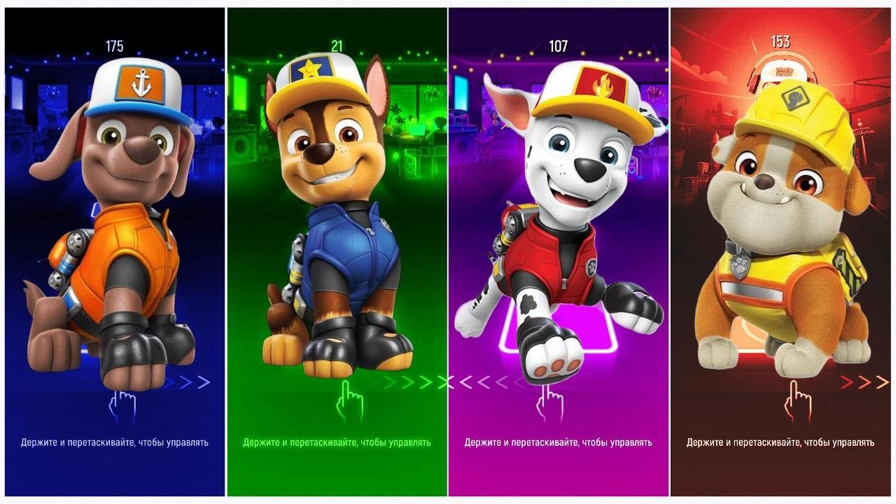PawPatrol Team - Zuma🆚 Chase 🆚 Marshall 🆚 Rubble - YouTube