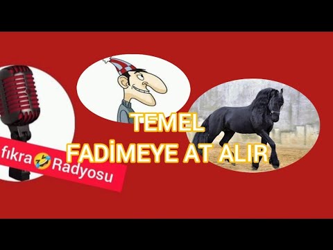 TEMEL FADİMEYE AT ALIR #temel#fadime#at