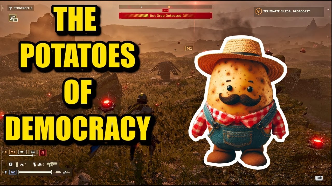 The Potatoes of Democracy Ride Again! | Helldivers 2 Live Gameplay - YouTube