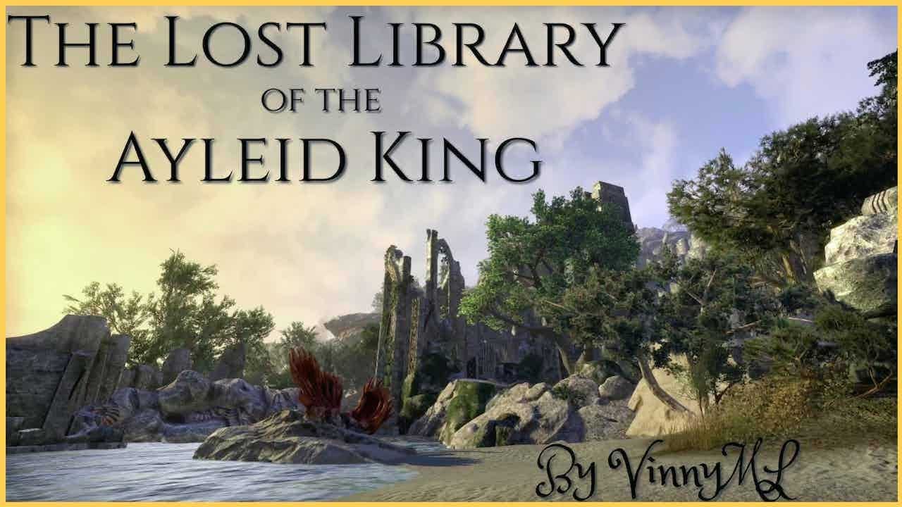 ESO Housing Tour. Varlaisvea Ayleid Ruins: The Lost Library of the ...