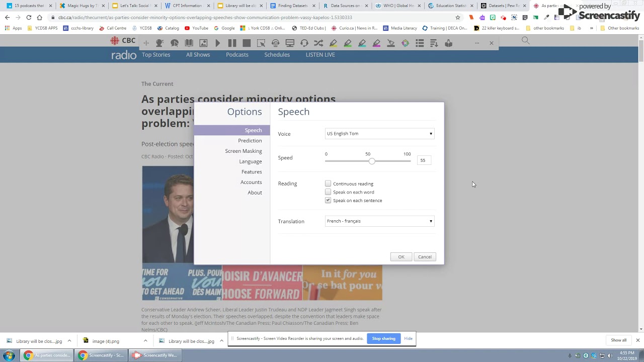 Change your Settings in Google Read & Write - YouTube