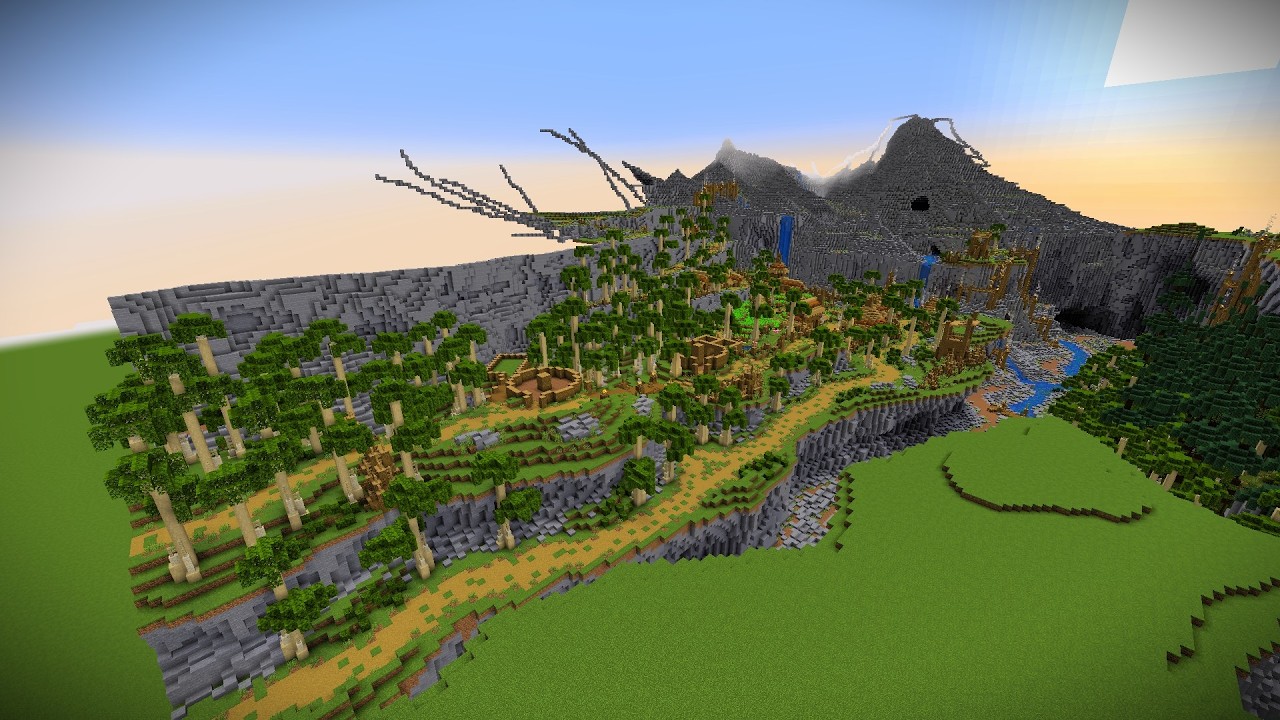 Accidentally Expanding Another Forest - Creative Minecraft Superflat ...