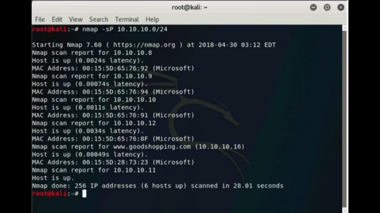 Services Enumeration using NMAP - YouTube