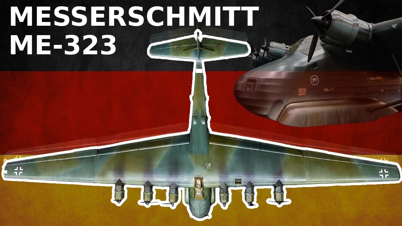 Messerschmitt Me 323-2. Das größte Flugzeug, das im Zweiten Weltkrieg ...
