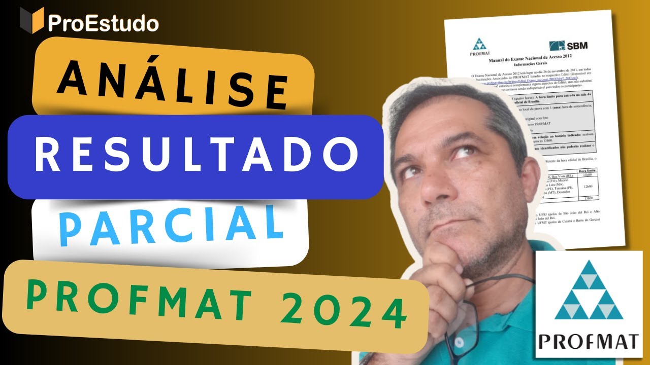 Análise do Resultado Parcial das Notas do Profmat 2024 - YouTube