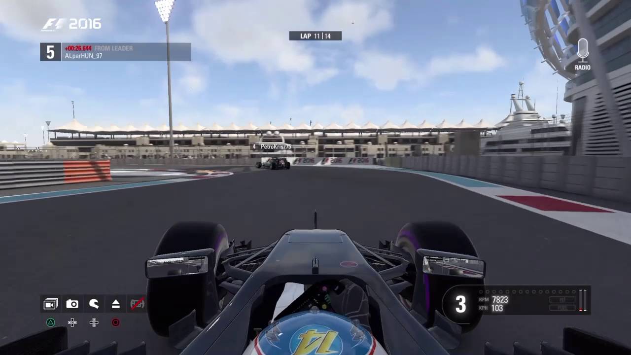 F1 2016 Gameplay online lag - YouTube