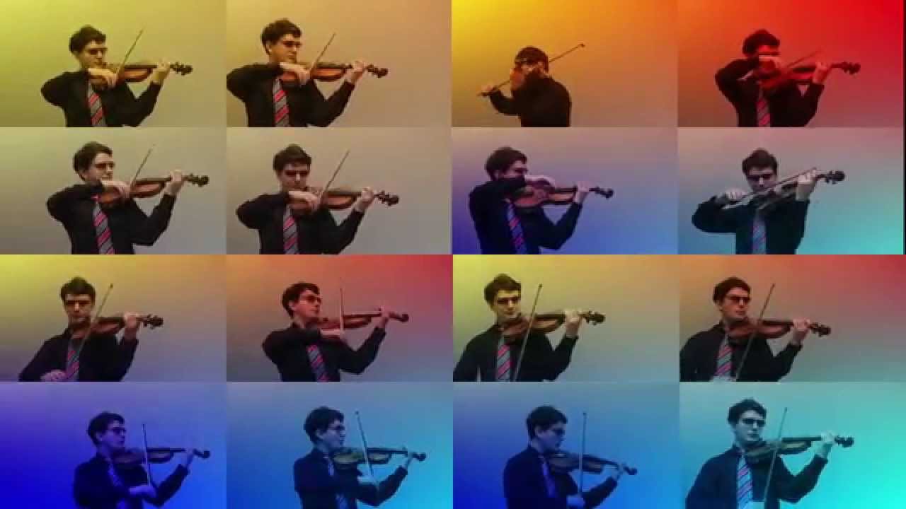 Twinkle Twinkle Little Star ♫ Violin ♫ Split Screen ♫ - YouTube