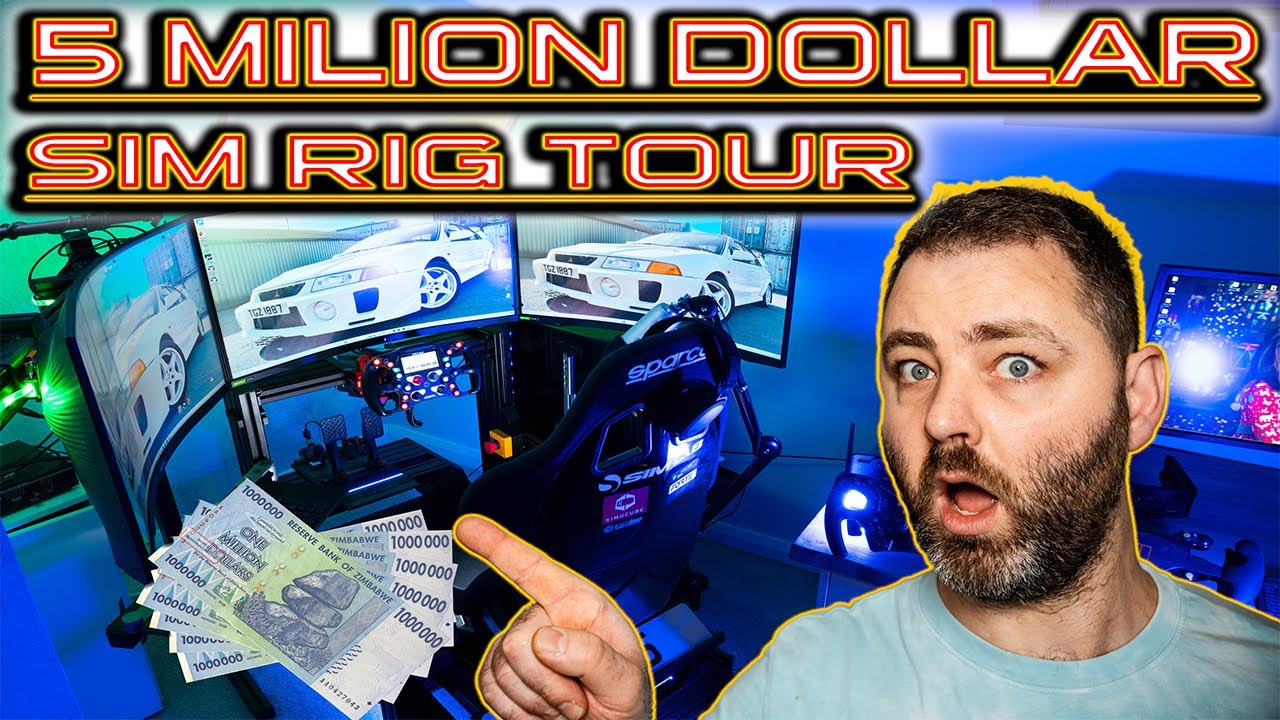 My Crazy $5 Million Sim Racing Rig Setup for 2023 - Asetek, Simlabs ...