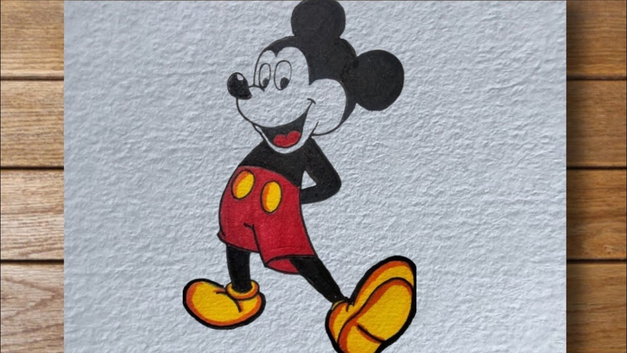 "Unlock Your Art Skills: Step-by-Step Mickey Mouse Drawing for ...