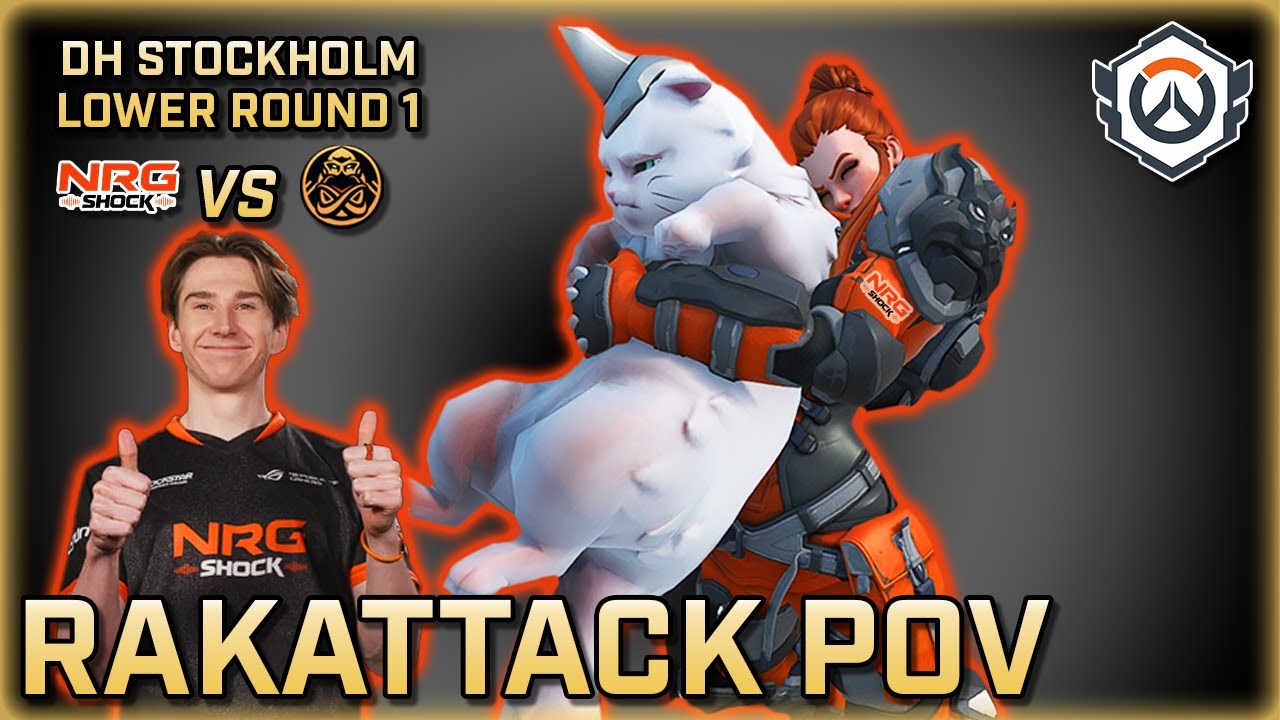 [Rakattack POV] NRG Shock vs ENCE | Lower Round 1 | OWCS World Finals - YouTube