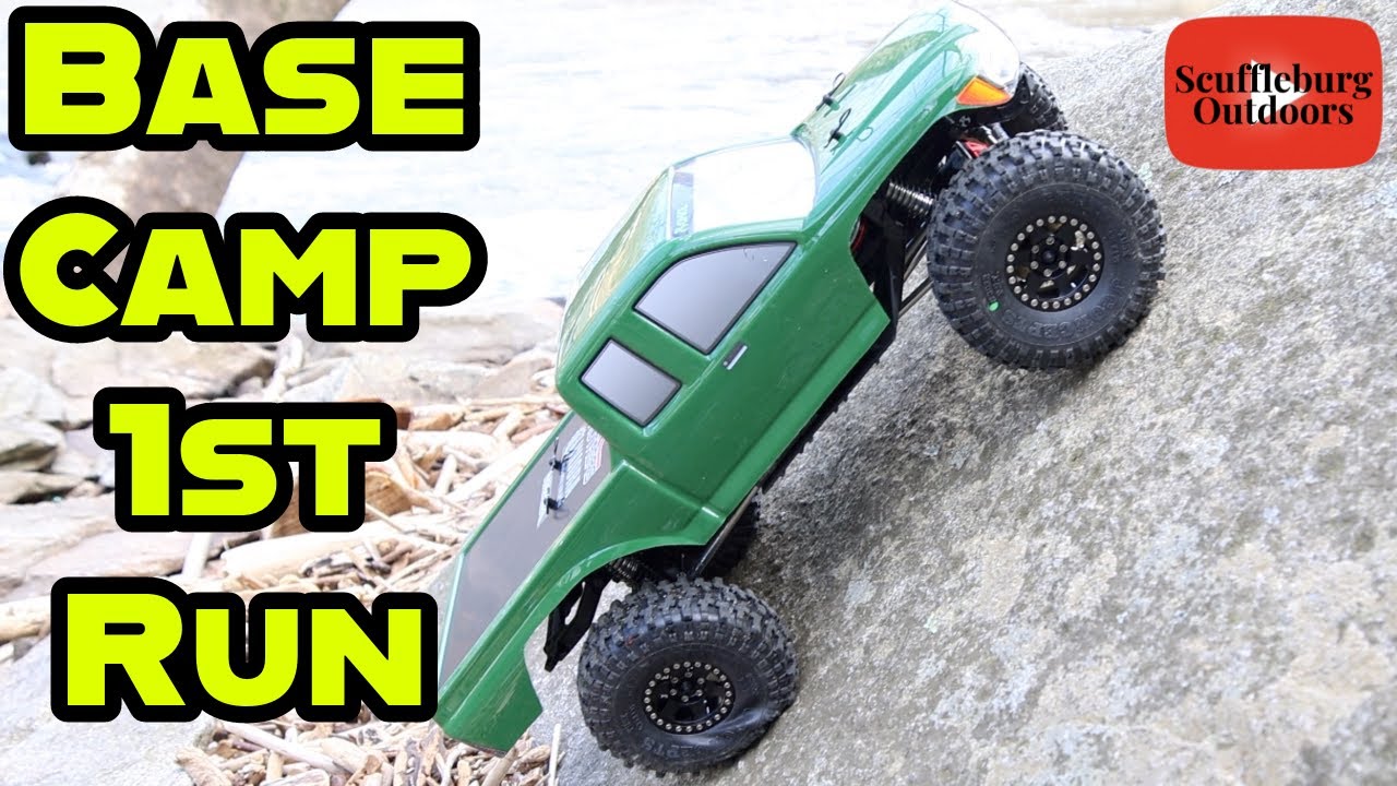 Axial Base Camp Maiden Voyage - YouTube