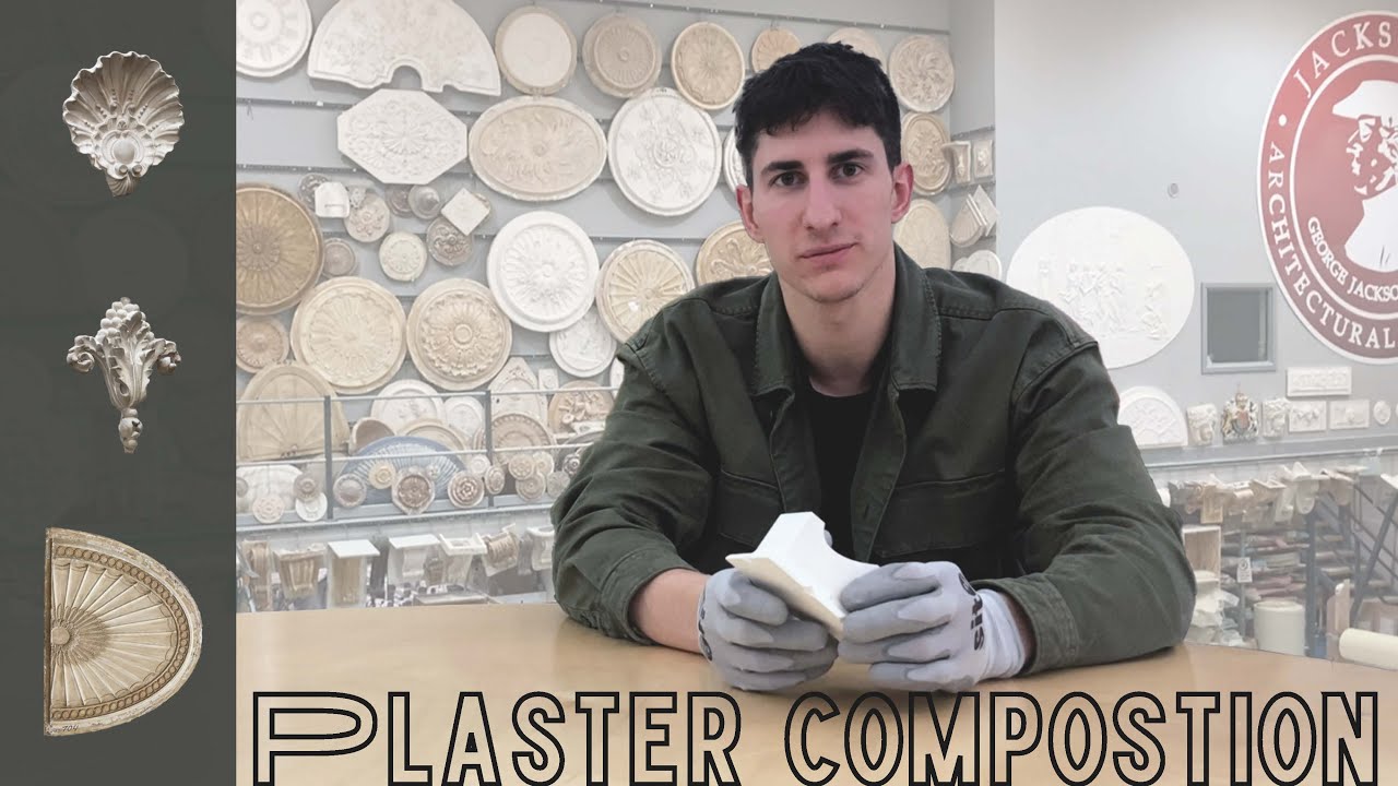 Traditional composition making | George Jackson plaster workshop - YouTube