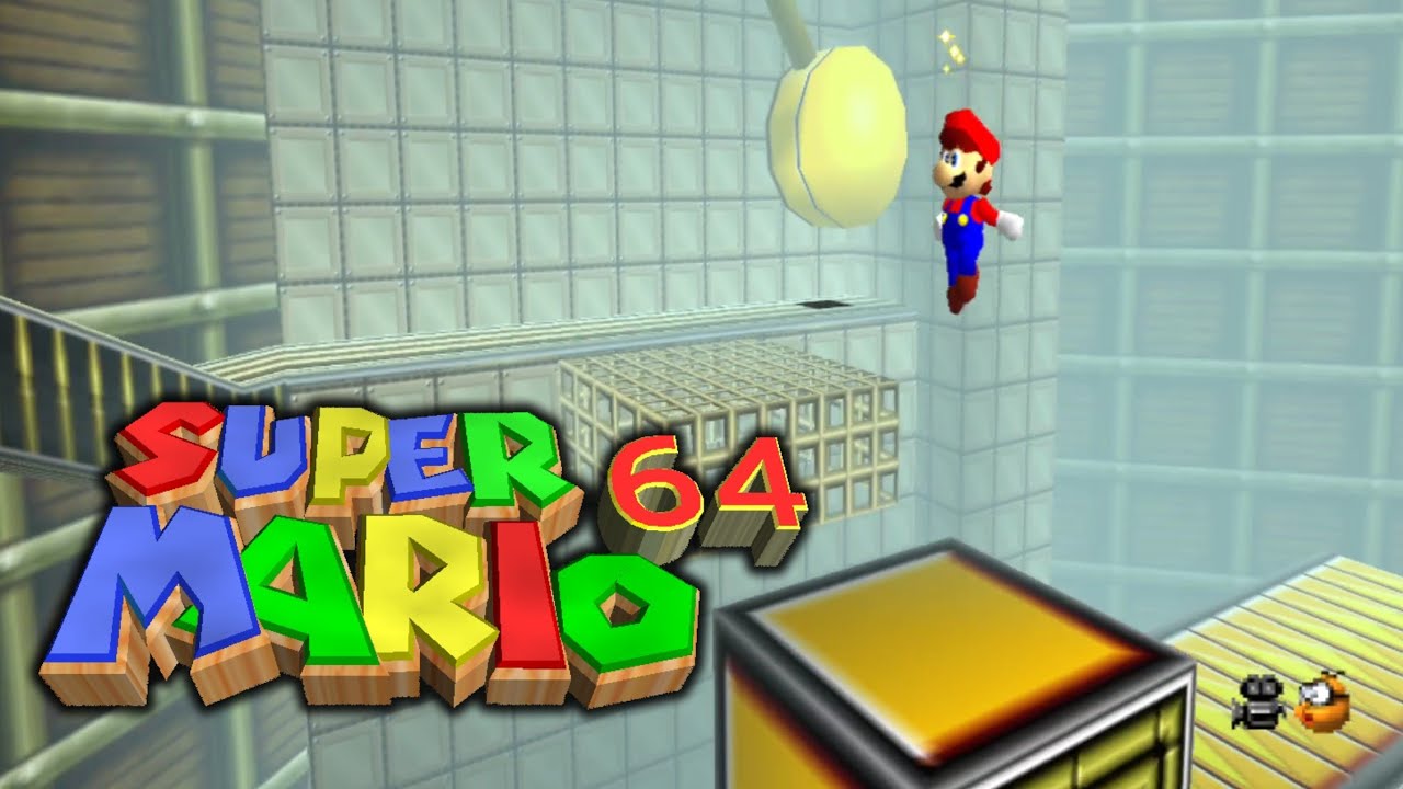 Super Mario 64 Move Your Body Freely Mod Full Screen 16:9 (Gameplay ...