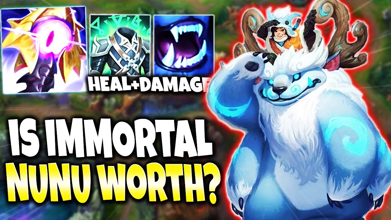 Is Immortal Riftmaker Nunu build Top Lane WORTH?? - YouTube