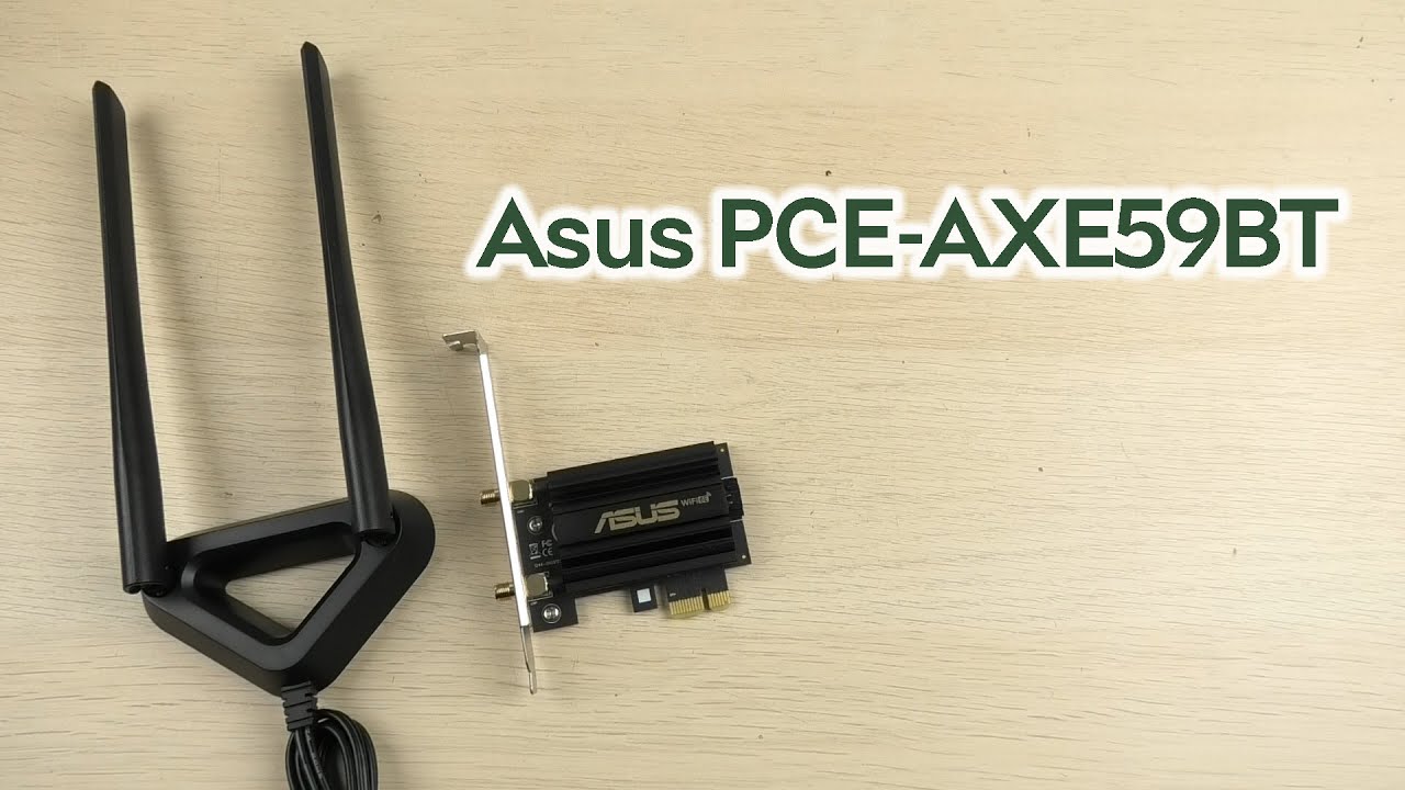 Розпаковка Asus PCE-AXE59BT - YouTube