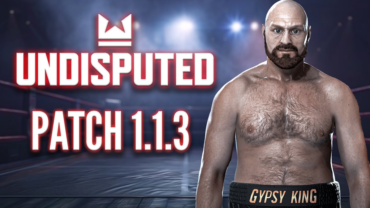 New Undisputed Patch 1.1.3 Thoughts! - YouTube