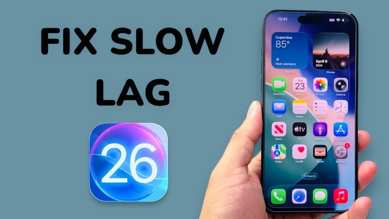 Slow Performance and Lag After iOS 26 Update On iPhone (FIXED) - YouTube