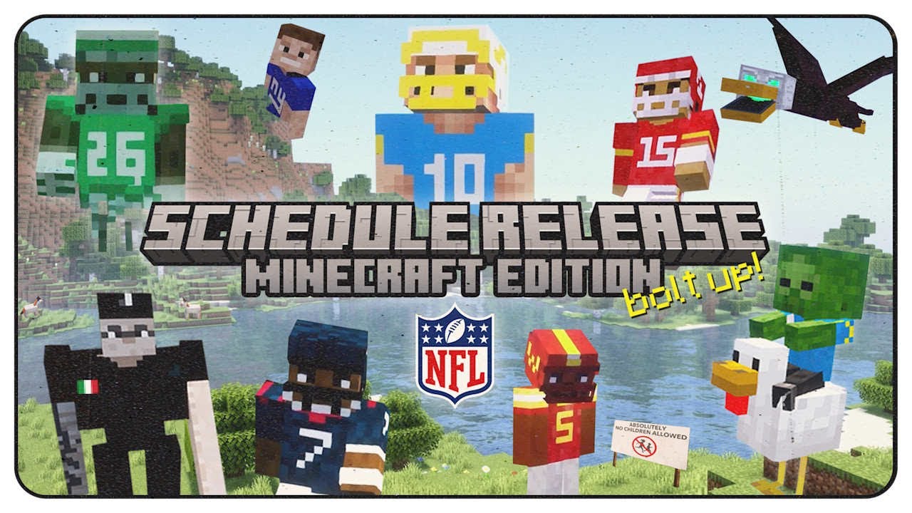 Minecraft Meets NFL: Chargers' 2025 Schedule Reimagined in Blocky Style ...