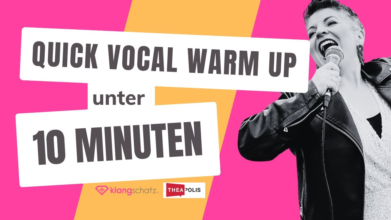 Quick Vocal Warm up unter 10 Minuten - YouTube