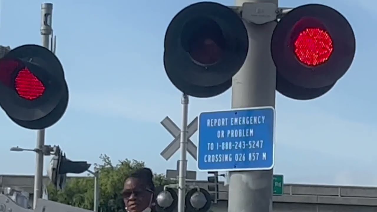 Railroad Crossings With General Signals LEDs On Signals Compilation ...