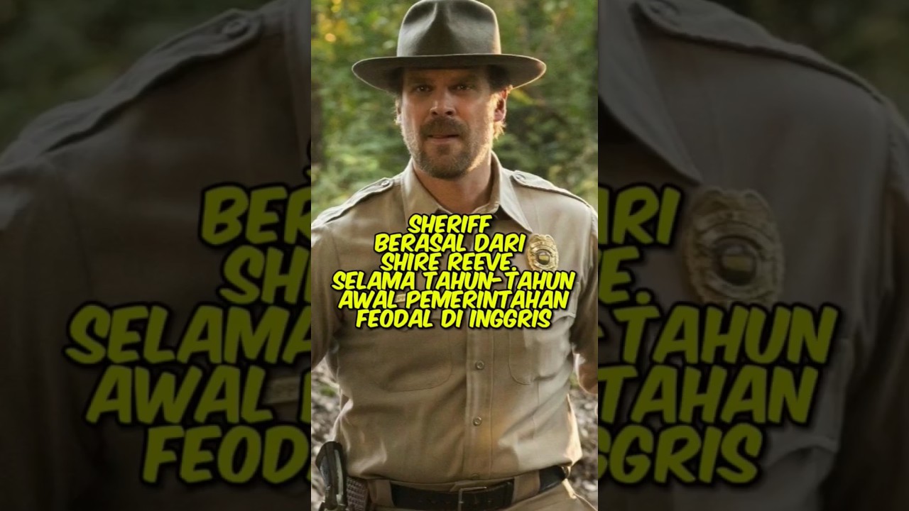 FAKTAUNIK Sheriff berasal dari Shire Reeve. Selama tahun-tahun awal ...