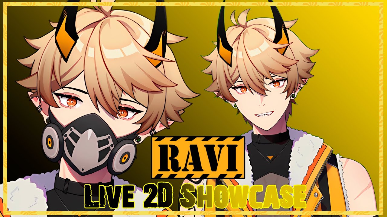 SHOWCASE: RAVI PUNK [Live2d Vtuber] | ZeritalVT - YouTube