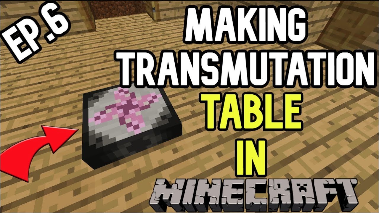 Minecraft #6 Making a Transmutation Table - YouTube