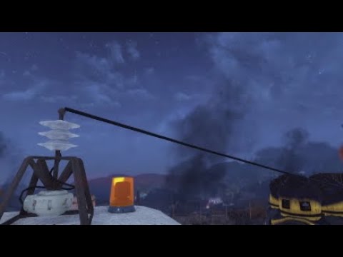 Fallout 76 Night Ambiance With Alarm - YouTube