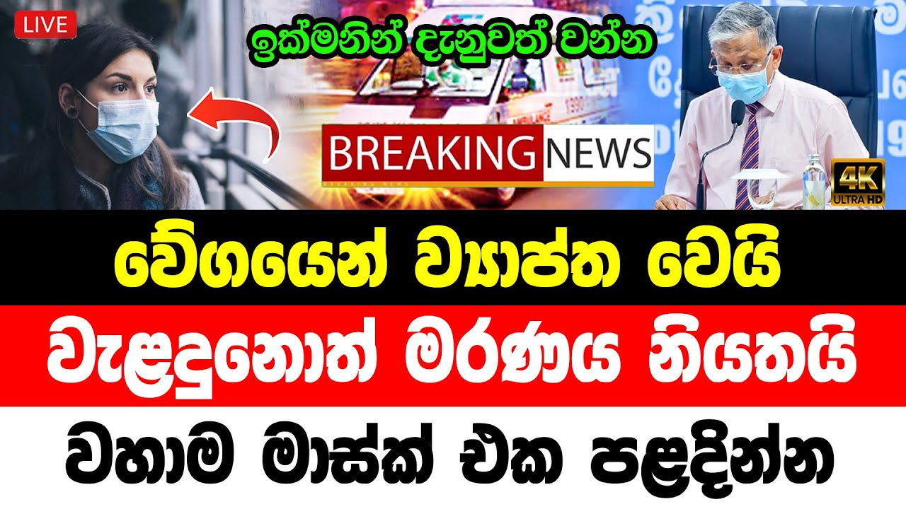 ADA DERANA NEWS | BREAKING NEWS here is special announcement to the ...