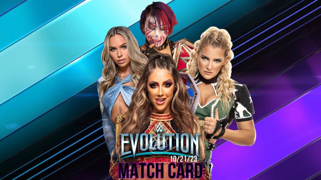 WWE 2K23 EVOLUTION PPV MATCH CARD - THIS SATURDAY - YouTube