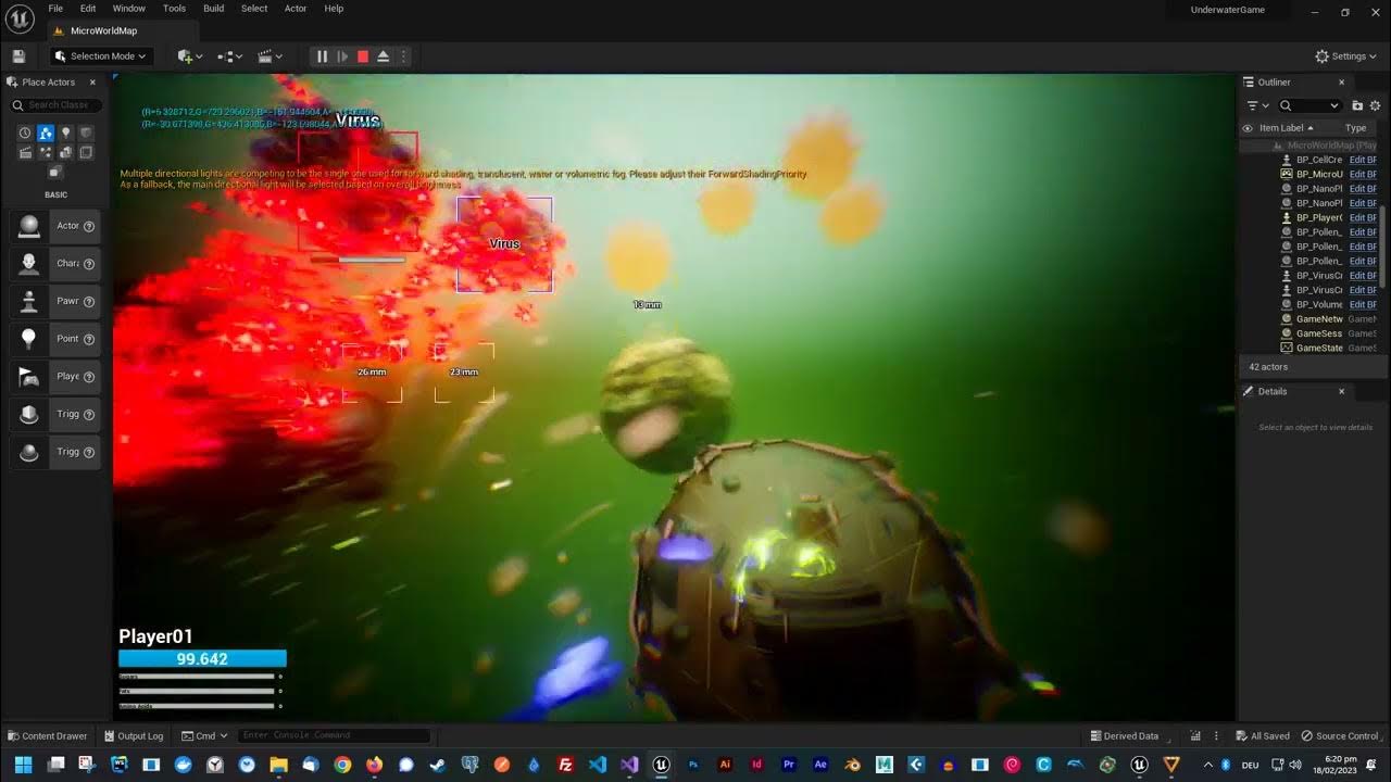 UE5 Underwater Game Development - Progress 003 - Basic Battle System - YouTube