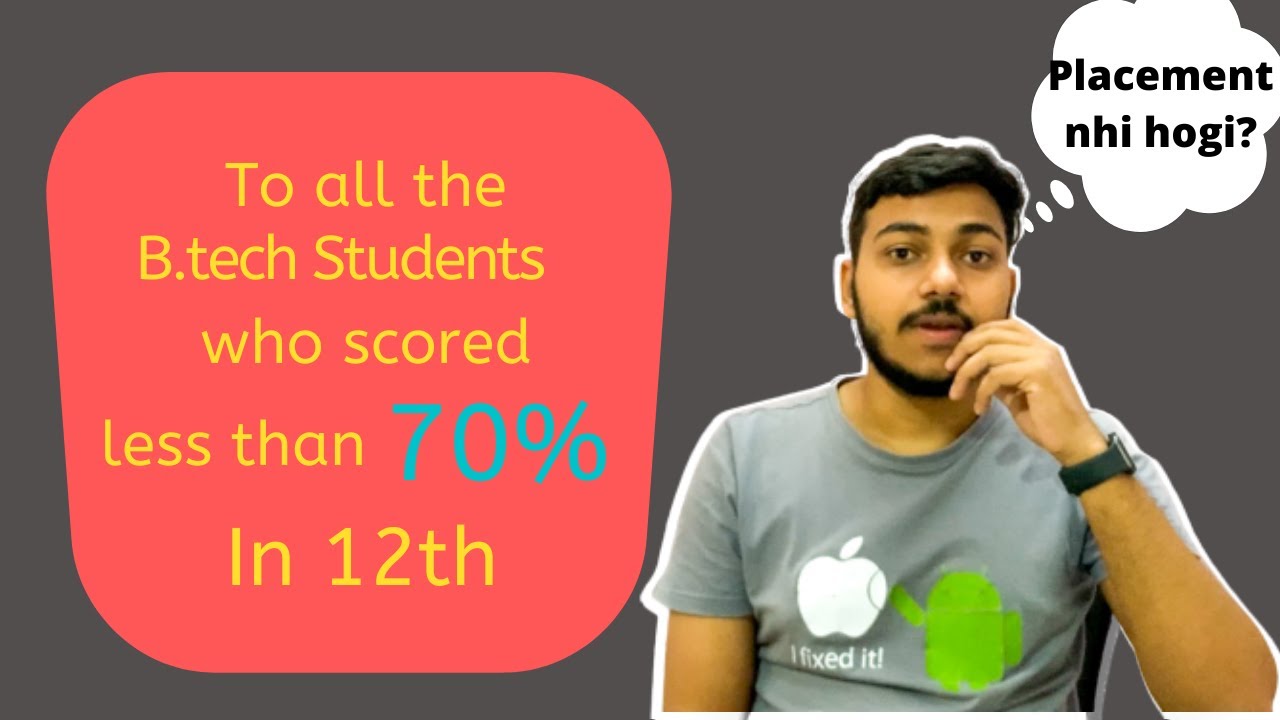 To all the student who have scored less than 70 percent in 12th - YouTube