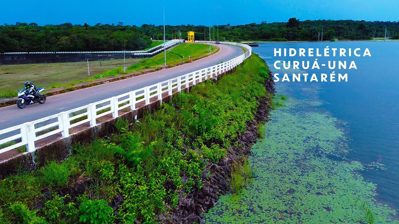 Hidrelétrica Curuá-Una de Santarém 2023 - Passeio de motos esportivas ...