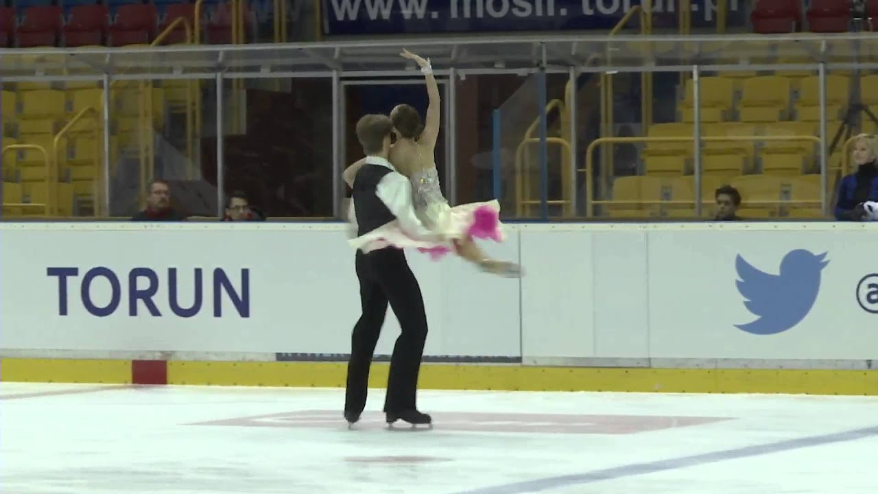 2015 ISU Jr. Grand Prix - Torun Short Dance Sofia POLISHCHUK / Alexander VAKHNOV RUS - YouTube