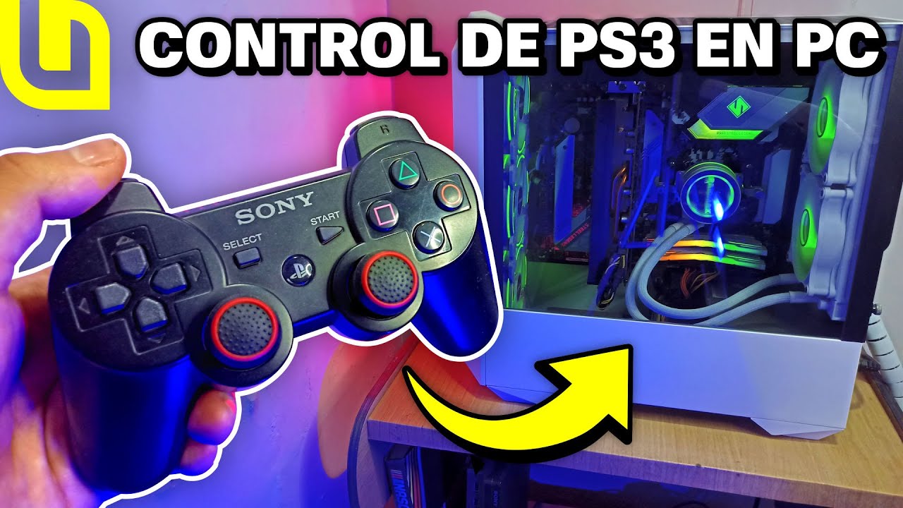 ¿CÓMO CONECTAR el MANDO de PS3 a tu PC GAMER? 🤔 Bluetooth y Cable - YouTube