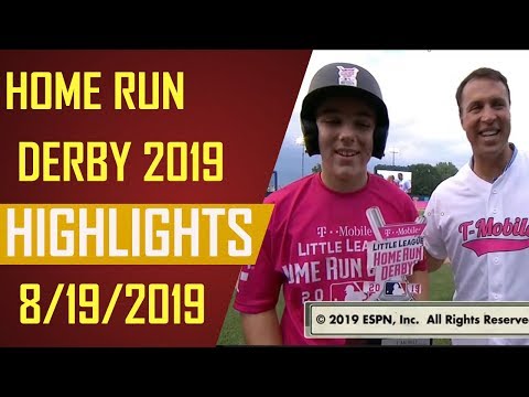 Little League Home Run Derby 2019 Highlights | LLWS 2019