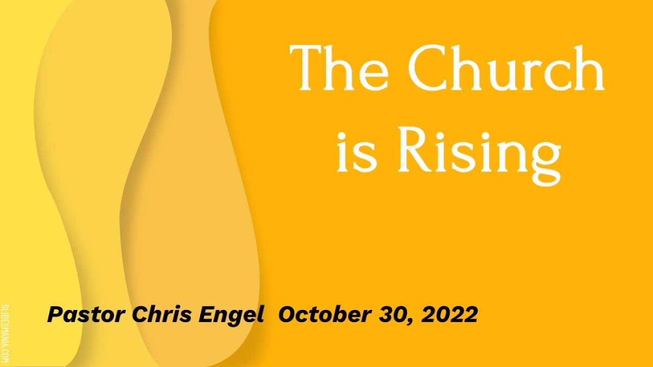 The Church Is Rising Pastor Chris Engel - YouTube
