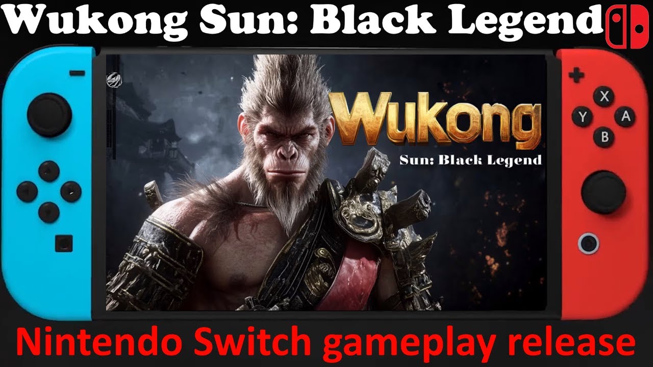 Wukong Sun Black Legend - Nintendo Switch gameplay release - has ...