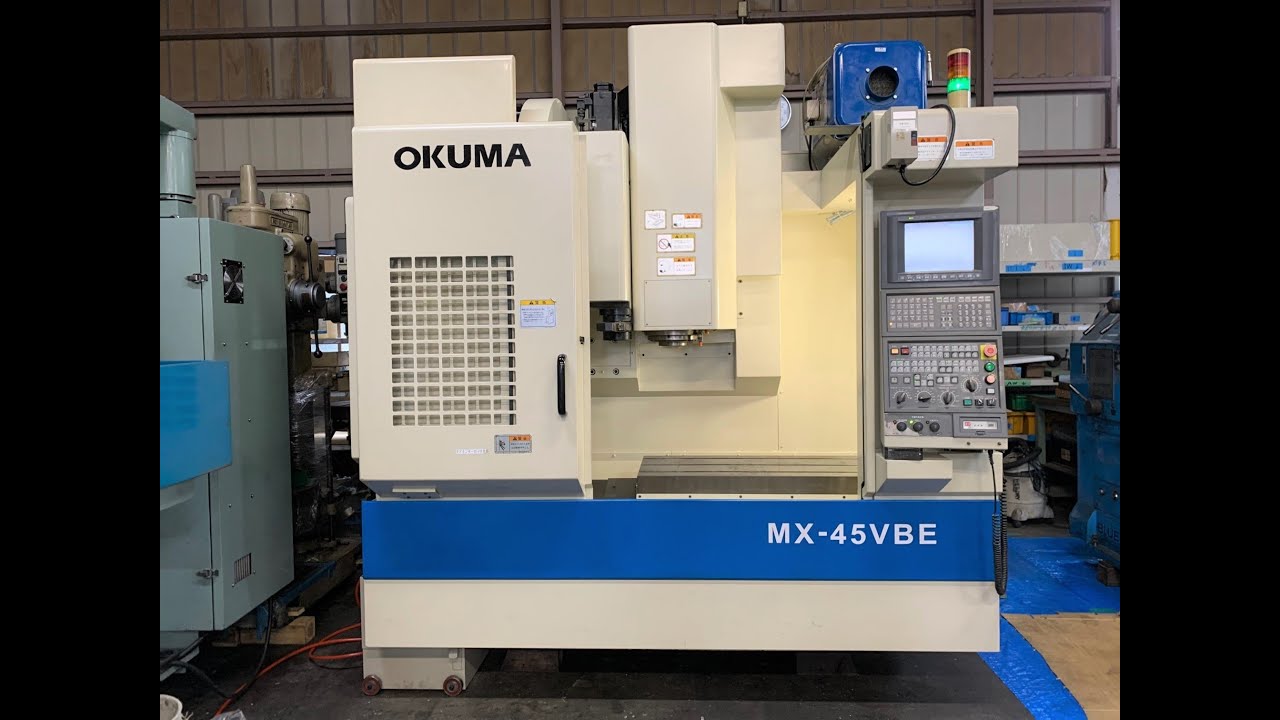 オークマ MX45-VBE - YouTube