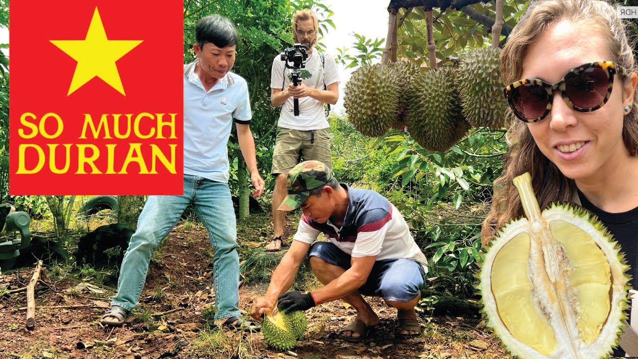 Urban Durian Farm with *Local Varieties* Central Highlands Vietnam 😋 ...