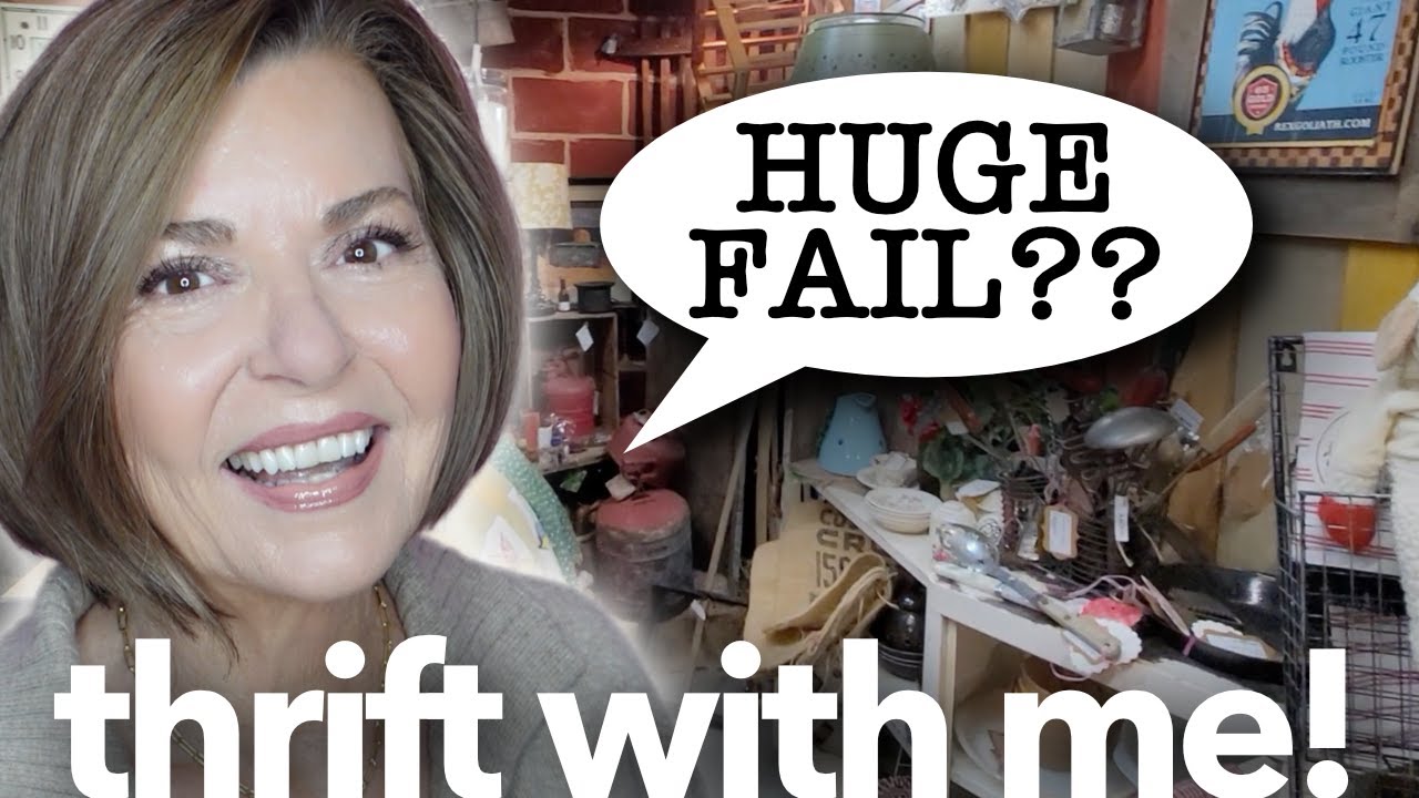 HUGE FAIL??? THRIFT with ME! Estate Sale, Antique Mall, Thrift Store ...
