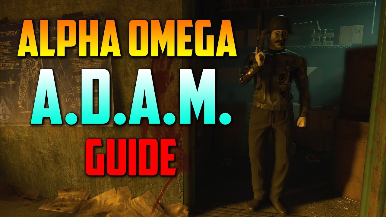How to Activate ADAM in Alpha Omega (Black Ops 4 Zombies Tutorial ...