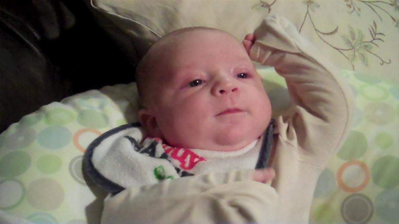 10-19-11 7 Weeks Old Milk Coma - YouTube