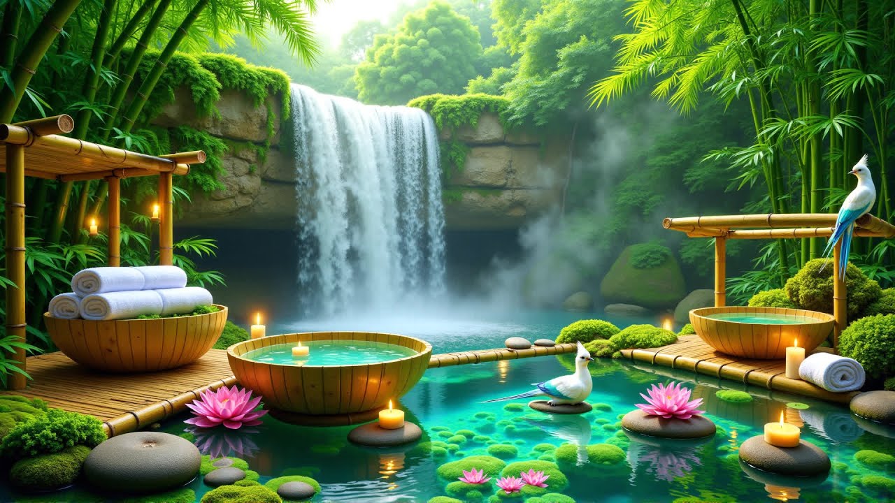 Calming Water and Soft Spa Tunes: The Perfect Background for Relaxation ...
