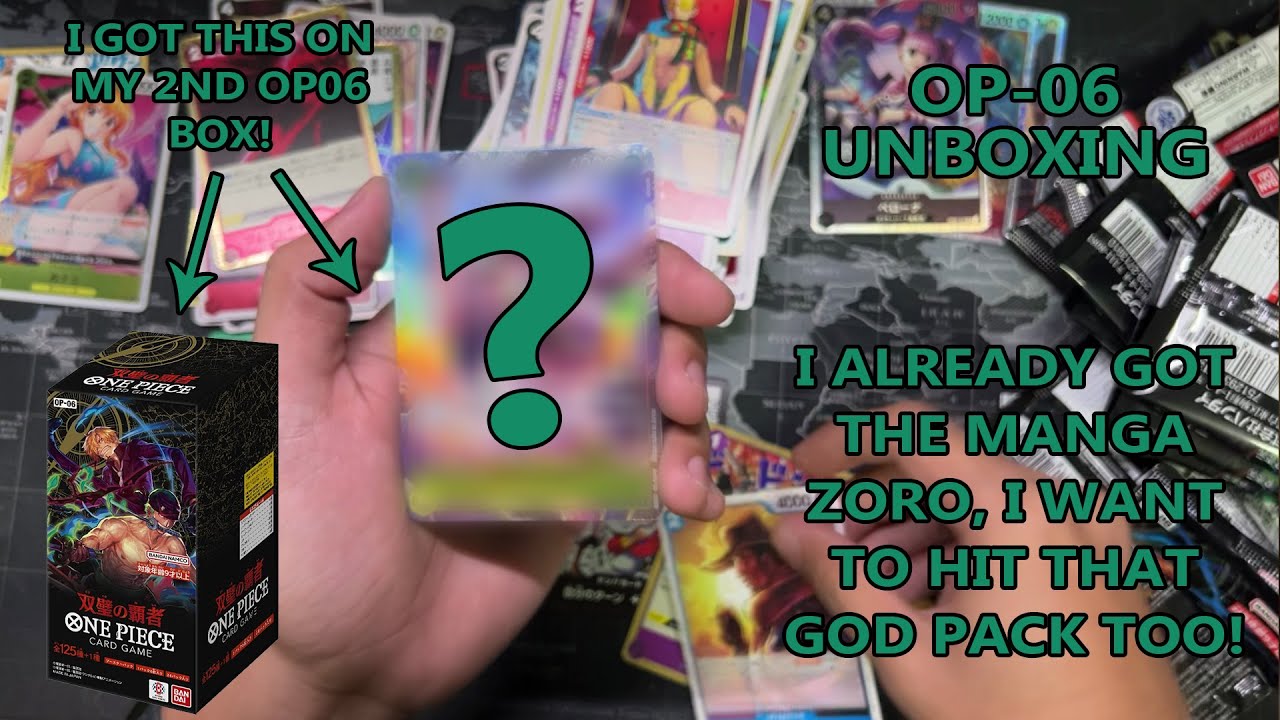 One Piece TCG | OP06 | I WANTED TO HIT THE GOD PACK BUT GOT THIS ...