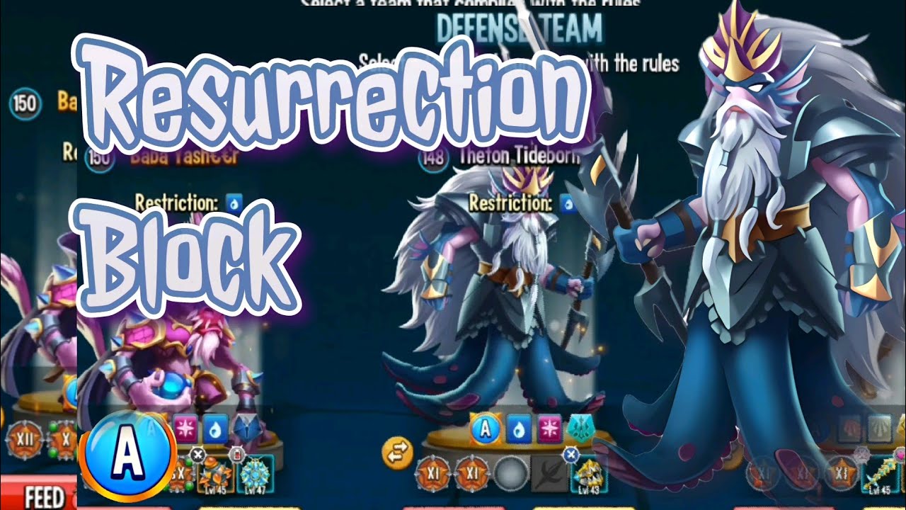 Ranking Theton Tideborn for a War (Monster Legends) - YouTube