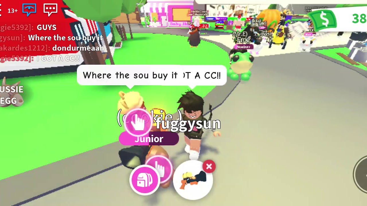 I have a cc!!! (Adopt me) - YouTube